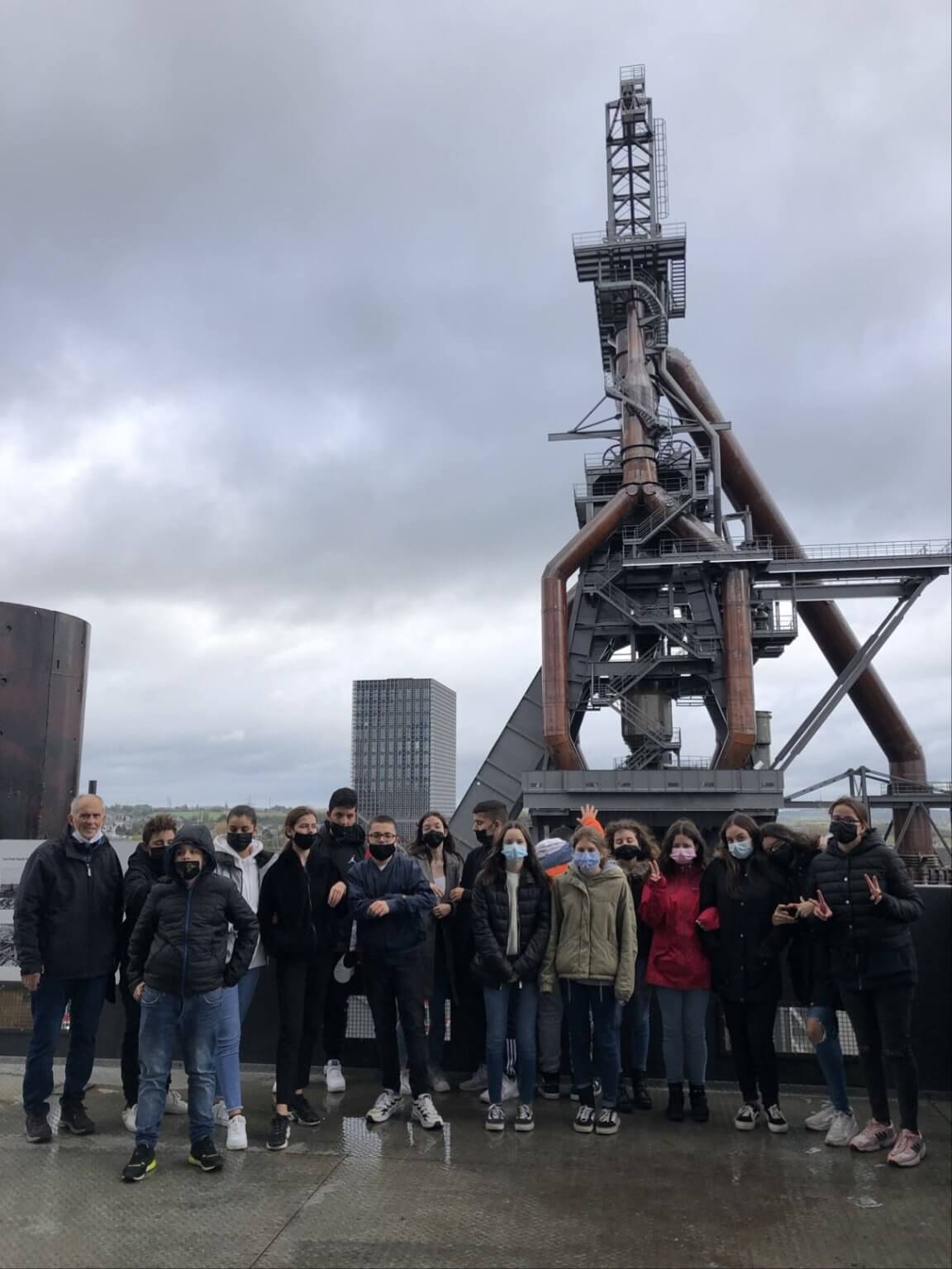 Visite du site Esch Belval | Enseignement libre Athus